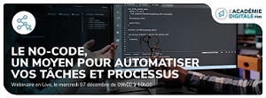 Le no-code, un moyen pour automatiser vos tâches et processus à la ...