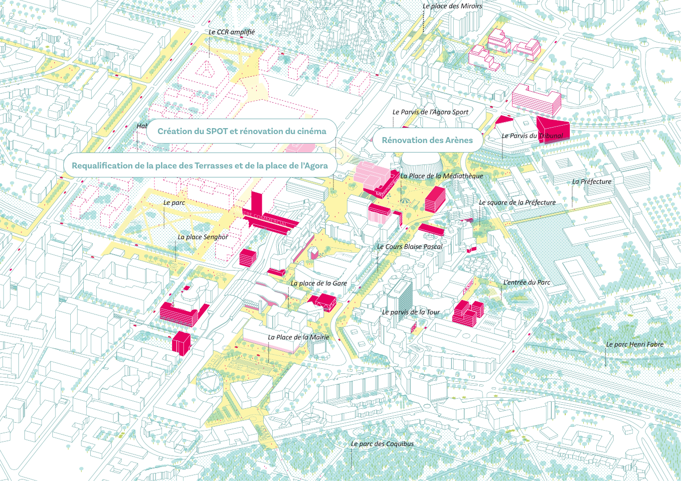 Évry-Courcouronnes - Centre urbain - Grand Paris Sud
