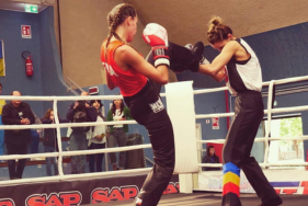 Boxe française : Nina Bergandi et ses gants de velours