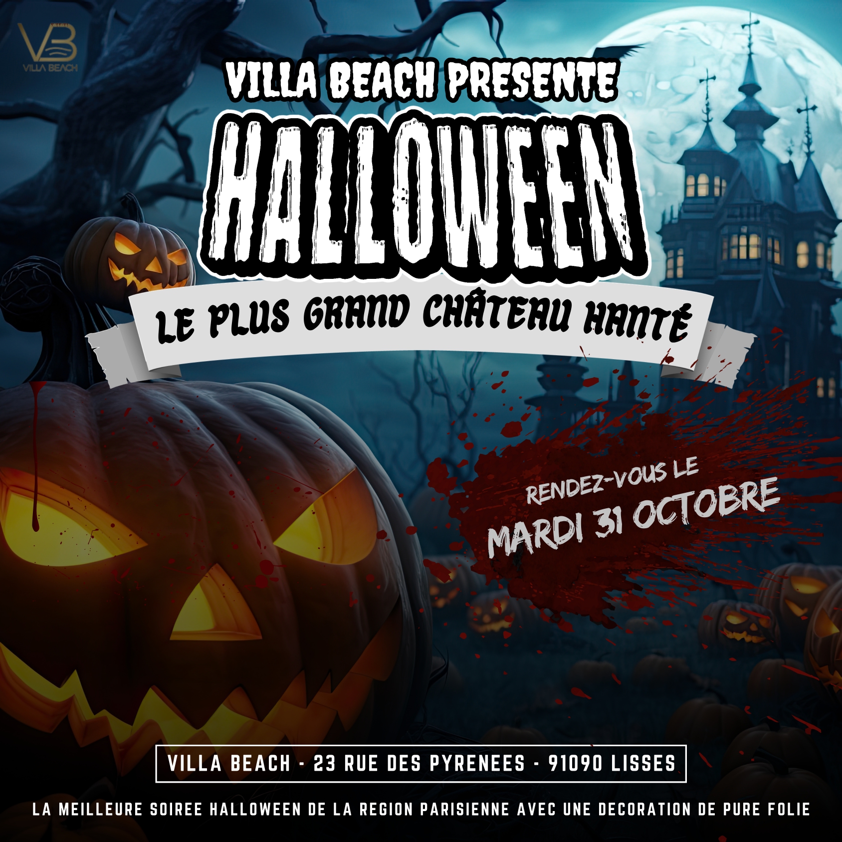Château Hanté Halloween | Grand Paris Sud