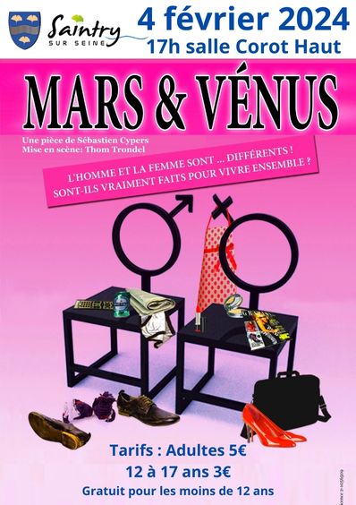 Mars et Vénus | Grand Paris Sud