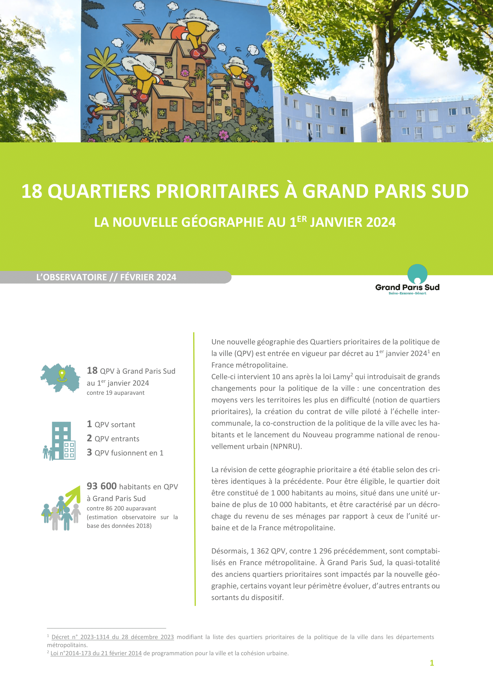 18 Quartiers prioritaires à Grand Paris Sud : la nouvelle géographie au ...