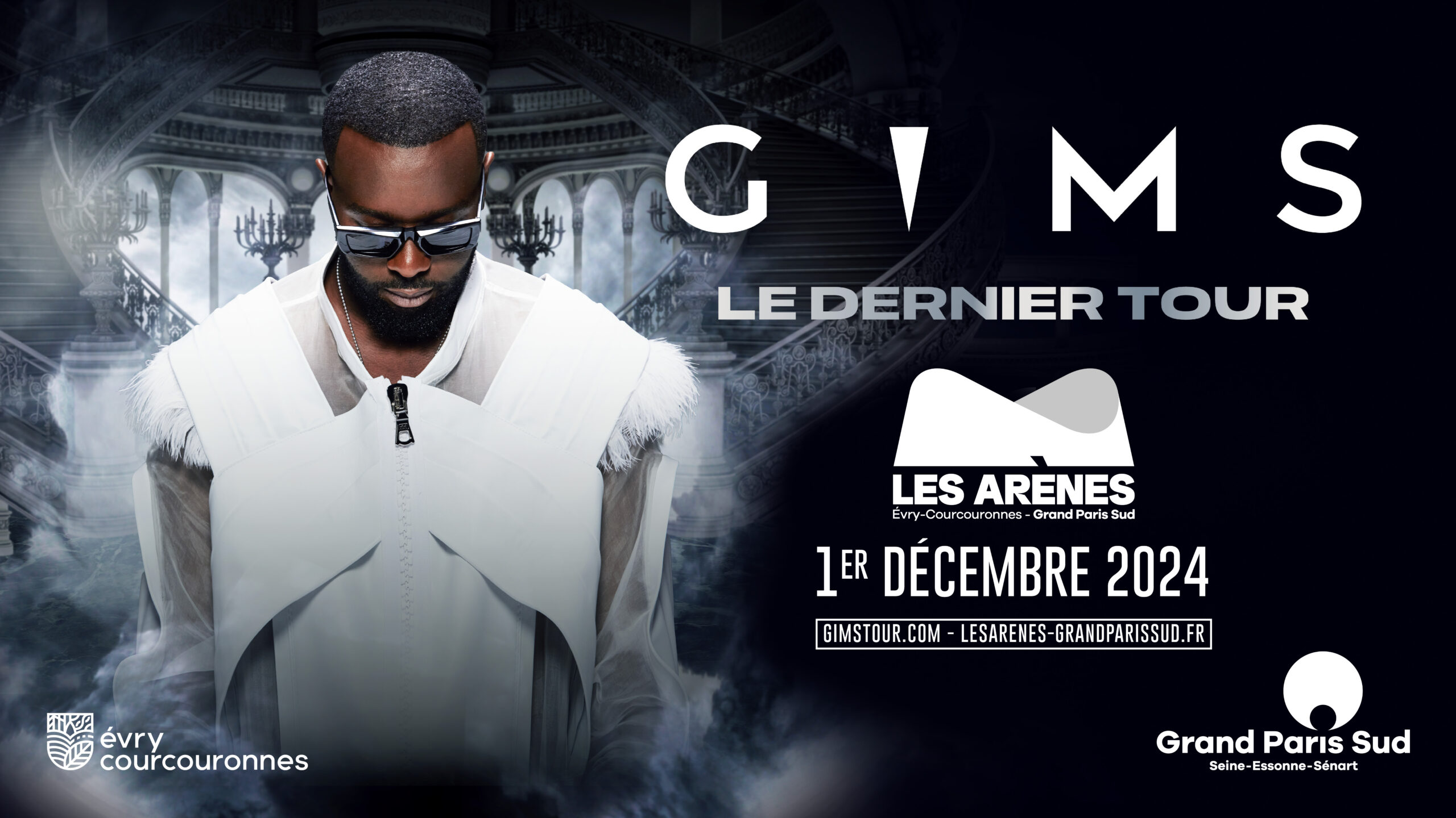 Gims en concert aux Arènes de Grand Paris Sud, Agora Évry