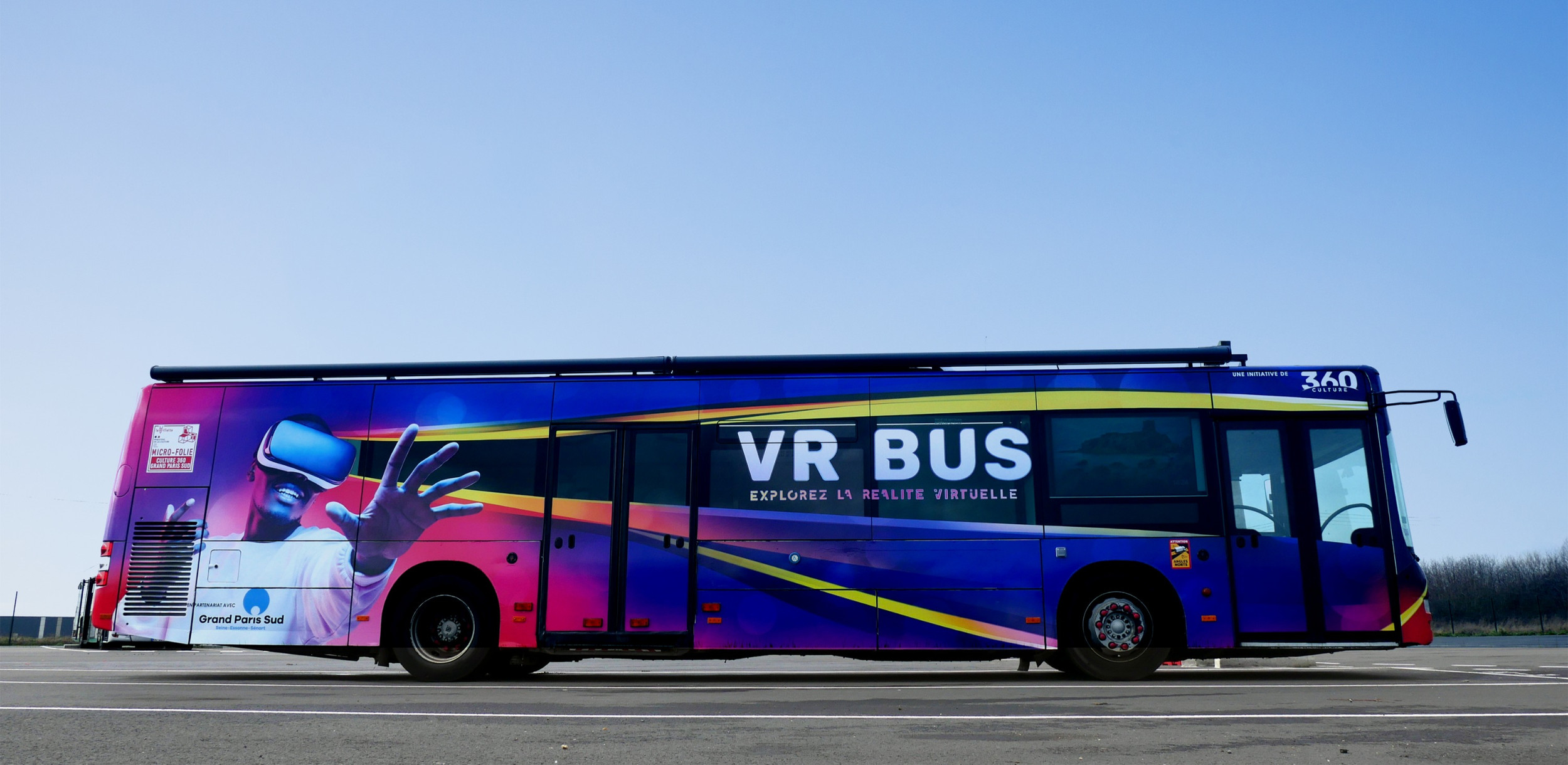 Explorez la réalité virtuelle avec le VR BUS ! | Grand Paris Sud